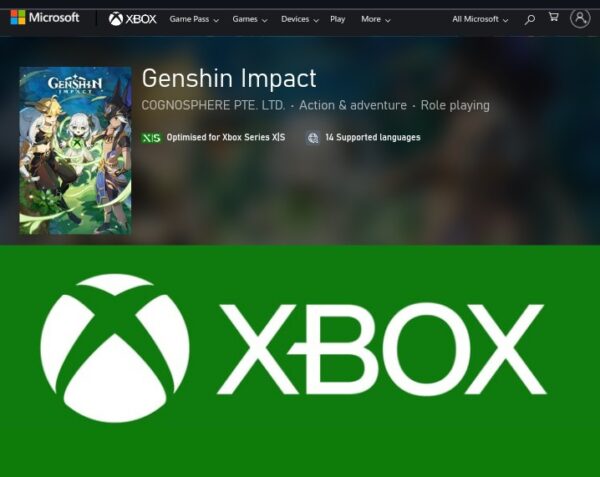 Genshin Impact Llega A Xbox Este Mismo Año Codigoesports ― Codigoesports